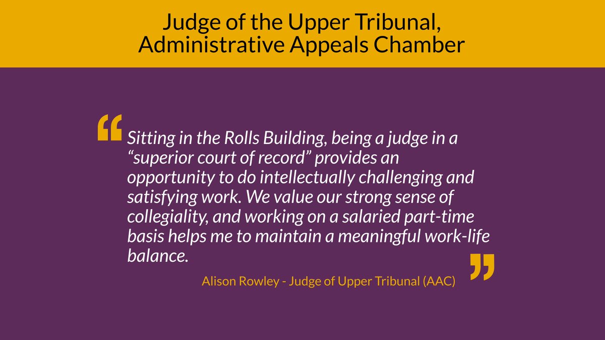 Applications open for Salaried Judge of the Upper Tribunal ...