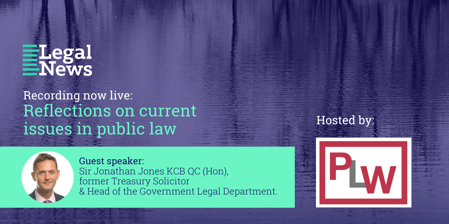 Event catch up: Reflections on Current Issues in Public Law - Legal News