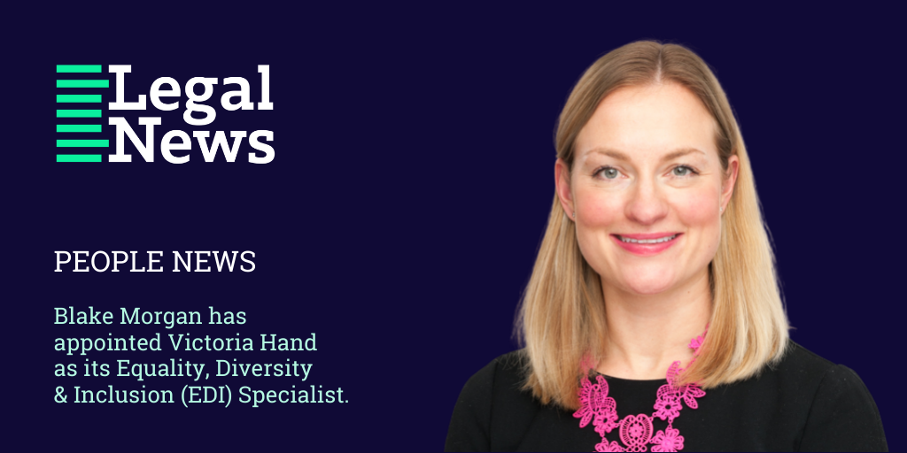 Blake Morgan appoints equality, diversity & inclusion specialist ...