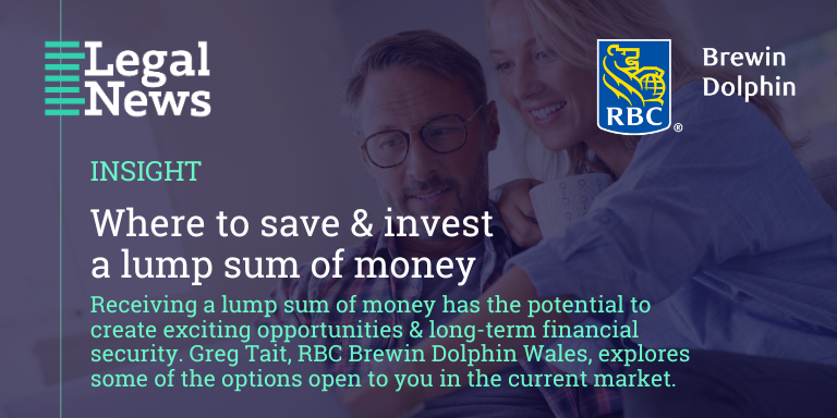 Where to save & invest a lump sum of money - Legal News