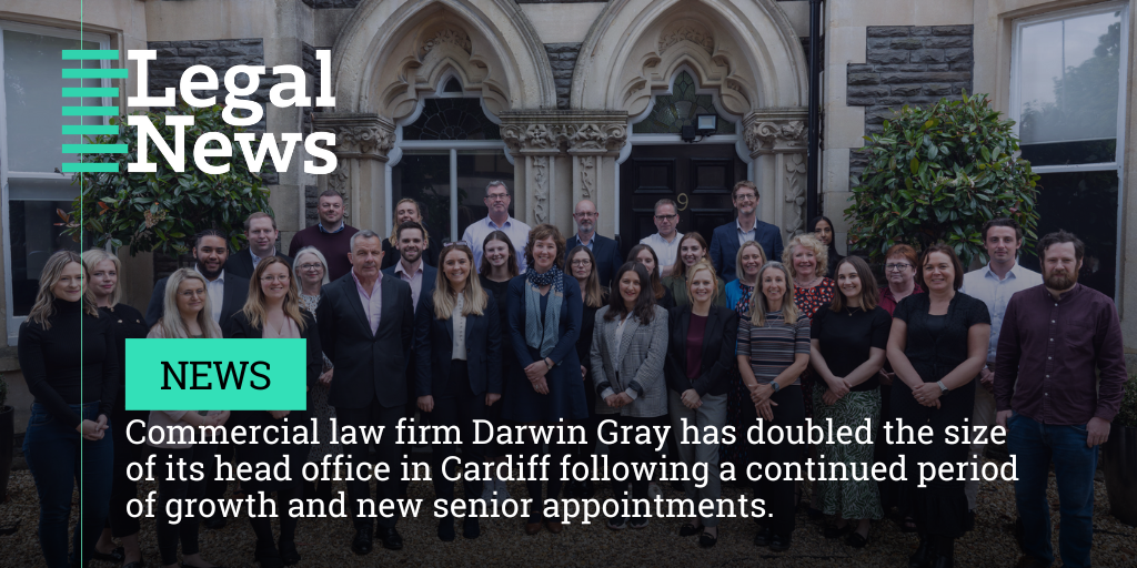 Welsh commercial law firm doubles Cardiff office space - Legal News