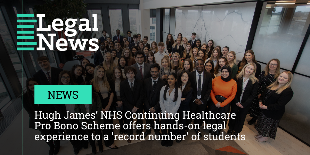 NHS Continuing Healthcare Pro Bono Scheme offers hands-on legal ...